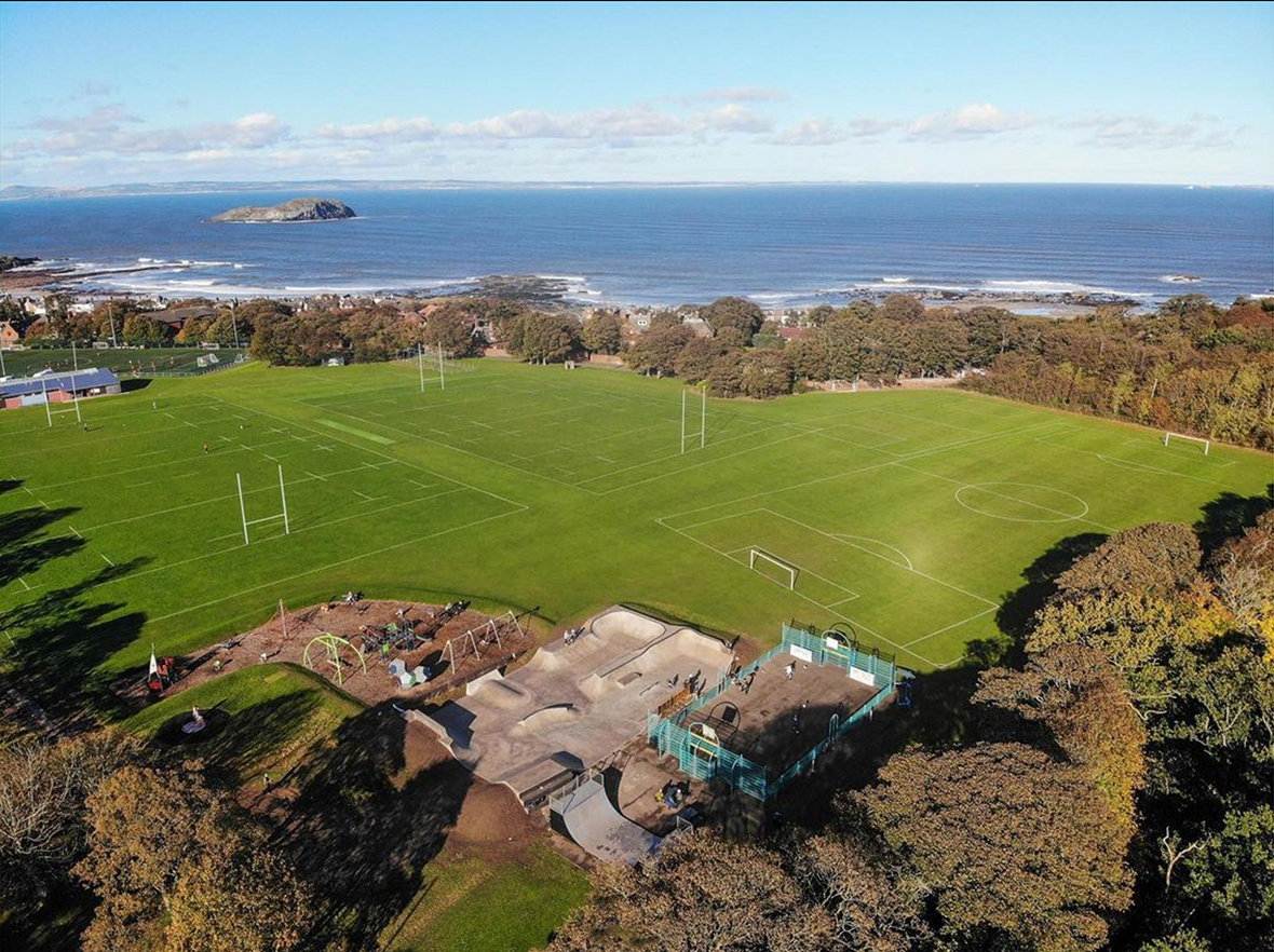 Its not just concrete – Leith Links Activity Park